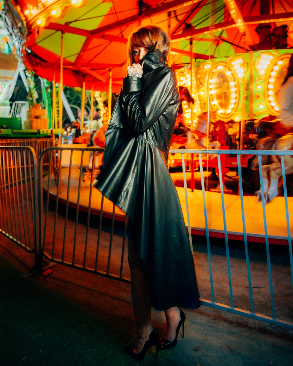 Fantasy Fashion Trench Stage Coat – West Coast Leather